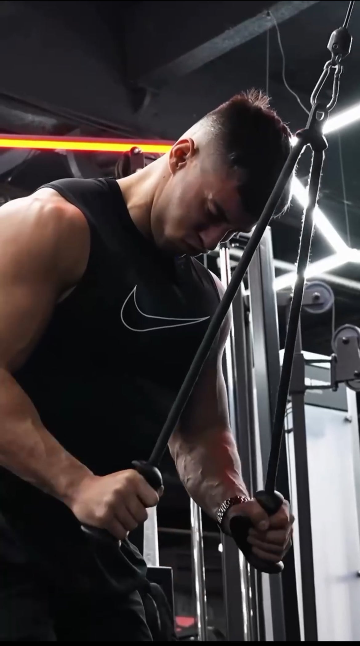 Tri-Grips Long Ropes | Tricep ERGO Handles – GymPin